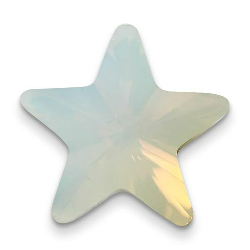 メーカー:AURORA 形状:スター-Vカット カラー:ホワイトオパール サイズ:10MM 入数:9pcs