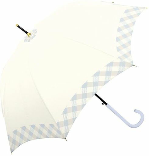 サイズ:(約)親骨58cm、直径100cm、全長86cm 本体重量 (約) :0.38kg 素材・材質:生地/ポリエステル、手元/ABS(アクリロニトリル・ブタジエン・スチレン)成型 (PU塗装)、石突/メタル 生産国:中国