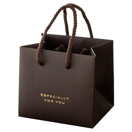 サイズ:W110xH100xD90mm 厚み:190gm2/ マチ形状:横底マチ