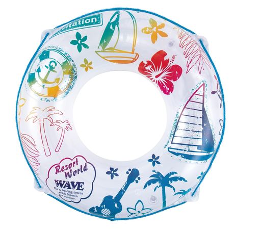 表面にラメの入った一風変わった浮輪