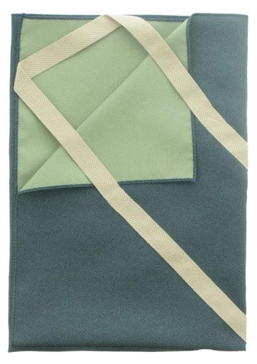 本体サイズ:約46x46cm 素材:ポリエステル100%アクリル100%(紐) 重量:約44g PP袋入