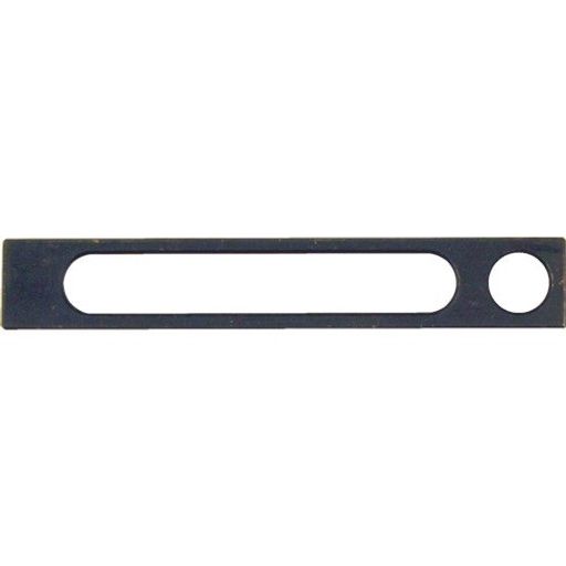 幅x奥行x厚さ(mm):150x30x12 スロット長(mm):76.2 穴数:1 溶接テーブルTDJKM-100専用 炭素鋼(S45C)