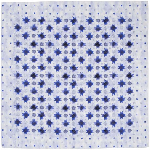 柄:絞り星型 素材:綿100%(オーガニックコットン) サイズ:約70x70cm 両面プリント 商品コード:ADD-202
