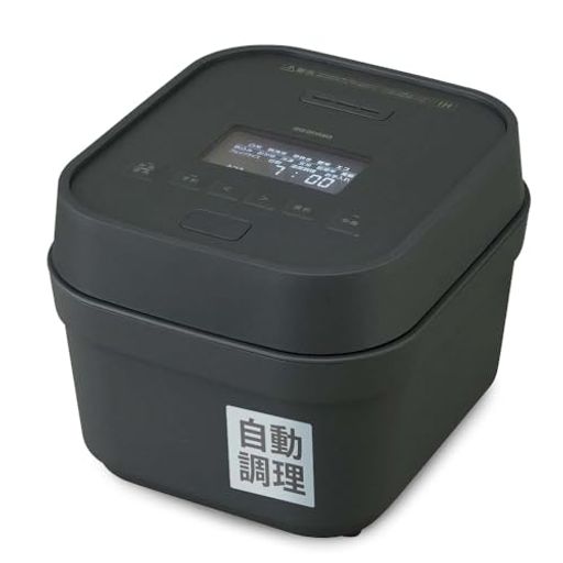 IHジャー炊飯器[5.5合]。洗練されたシンプルなデザインで、日常にそっと寄り添う。美味しいごはんと、多彩なメニューで生活を豊かに。 【多彩な炊き分け】ご飯をさらに美味しく炊き上げる。4通りの食感(ふつう/もっちり/ふんわり/粒立ち)でお好...