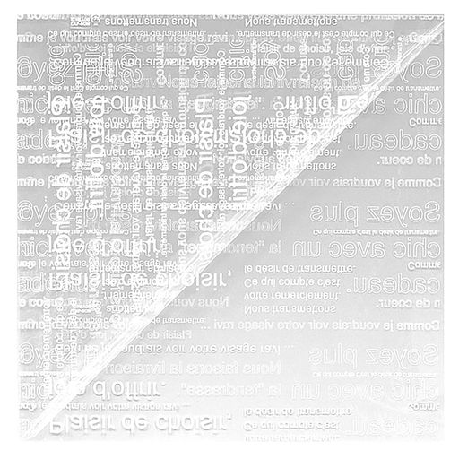 サイズ:幅300x高さ300mm 仕様:両面同デザイン