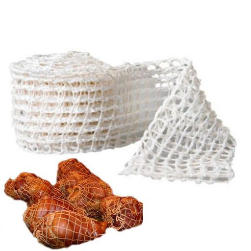 【肉用の網】弾力性のある肉用網を使用して、熏製、焙煎、硬化中に牛肉、豚肉、その他の肉の周りを固定します。 【耐久性と安定性】高品質の綿素材で作られたミートブッチャーツインネットは、長期間の使用に耐える丈夫で耐久性があります。肉だけでなく、豚...