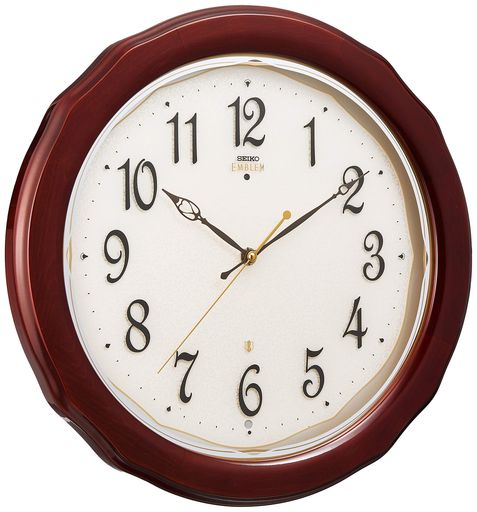 電波修正機能(40kHz/60kHz自動選局・受信OFF機能つき) クイックスタート機能 石膏ボード用掛金具つき スイープセコンド おやすみ秒針(光センサーによる自動秒針停止機能)