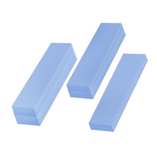 高品質放熱シリコンシートx30(厚さ1.5mmx厚さ10枚、厚さ1.0mmx厚さ10枚、厚さ0.5mmx10枚) 6.0W/MKの熱伝導率。加熱要素とヒートシンクの間の隙間を埋めるために使用され、最高の冷却効果を発揮します 電気絶縁体は-4...