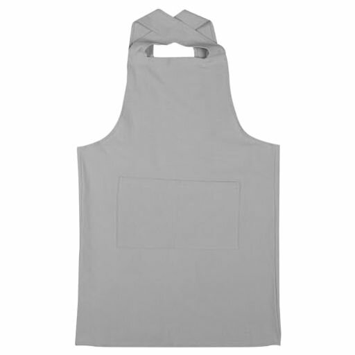 カラー:グレー;素材:コットン;着用時の肩幅:26.5cm;エプロンの長さ:80cm;裾の幅:92cm;梱包リスト:コットンリネンエプロンx1 特徴:当社のスモックエプロンはコットンとリネンの生地で作られており、柔らかく快適で通気性があり、...