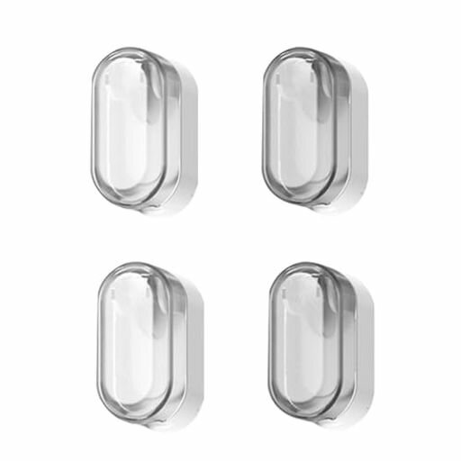 【歯ブラシホルダー】壁掛けデザイン、吊り下げを採用することで収納スペースを節約、透明なフリップトップの蓋が付いており、防水、防塵性、とても衛生的です、歯ブラシをいつでも清潔に保ちます。 【商品のサイズ】4.6x3.05x2.35cm、数量:...