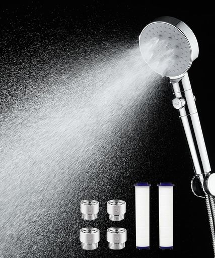 【肌を健康に】水道水に含まれる残留塩素は、肌や髪のタンパク質を酸化させ、肌や髪のトラブルを引き起こす。水道水に含まれる微量の残留塩素を抑えながら、不純物や汚れをほとんどカットするカートリッジを搭載。敏感肌の方やお子様にも安心です。 【6段階...