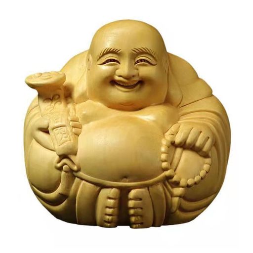 【製品材質】ツゲ(別名:イヌゴマ)/製品サイズ:高さ:4.5cm幅:4.7cm奥行:5cm。/手作業で測ったので少しの誤差が有ります(0.5cm以内)。 【弥勒菩薩】弥勒菩薩は仏教において、釈迦牟尼仏の次に現われる未来仏であり、大乗仏教では...
