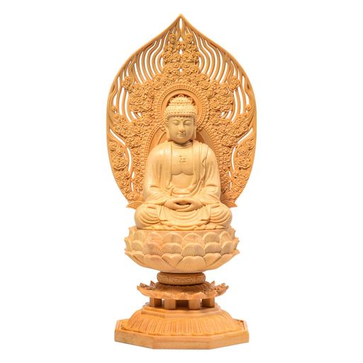 インドア △製品材質:桧木(ヒノキ)/重量:約350g/製品サイズ:高さ:28cm巾:12cm奥行:12cm/28cm仏像-豪華な装飾ながらスッキリとお仏壇に収まる形が特徴です。/手作業で測ったので少しの誤差が有ります(1cm以内)。 △釈...