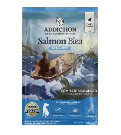 ・穀物フリー ・生サーモン使用 太平洋を回遊する天然のサーモンと、抗酸化作用や泌尿器系ケアの作用を持つポリフェノールを豊富に含むクランベリーや、ブルーベリーを使用したグレインフリーフード。オメガ 3 脂肪酸（EPA、DHA）を豊富に含む太平...