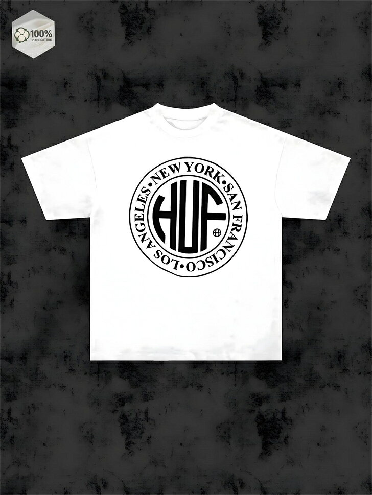 商品情報素材/材質コットン100％サイズ/寸法半袖Tシャツ サイズ表 / SIZE TABLE【サイズ】Sバスト：48cm／着丈：65cm／袖丈：20cm／肩幅：47cm身長目安：155〜160cm／体重目安：90〜100【サイズ】Mバスト...