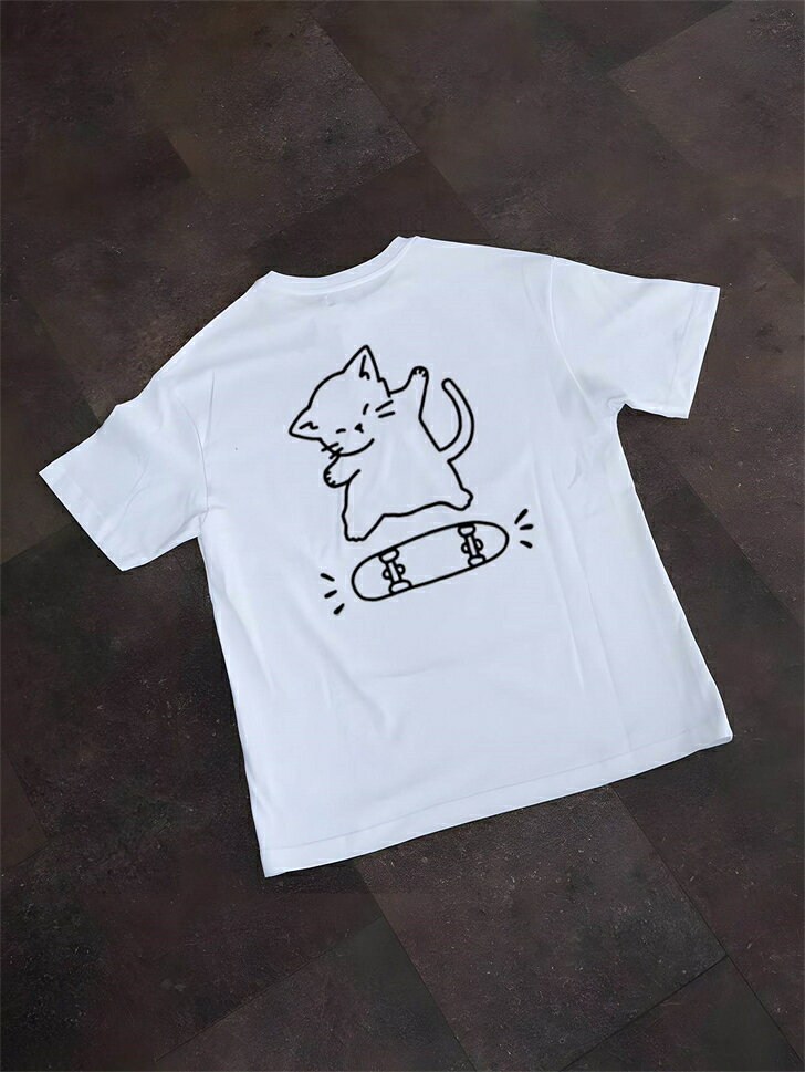 商品情報素材/材質コットン100％サイズ/寸法半袖Tシャツ サイズ表 / SIZE TABLE【サイズ】Sバスト：48cm／着丈：65cm／袖丈：20cm／肩幅：47cm身長目安：155〜160cm／体重目安：90〜100【サイズ】Mバスト...