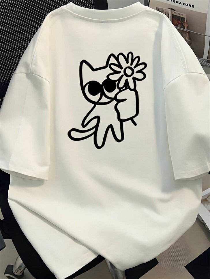 商品情報素材/材質コットン100％サイズ/寸法半袖Tシャツ サイズ表 / SIZE TABLE【サイズ】Sバスト：48cm／着丈：65cm／袖丈：20cm／肩幅：47cm身長目安：155〜160cm／体重目安：90〜100【サイズ】Mバスト...