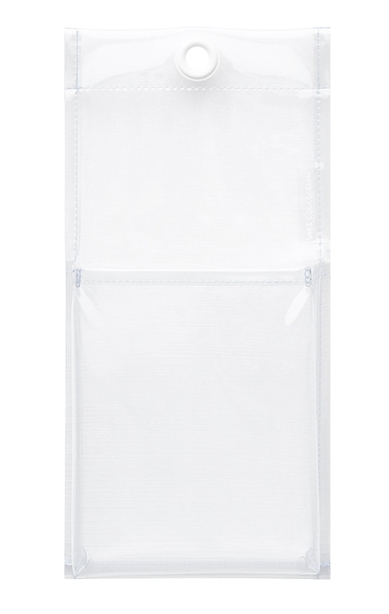 ・本体サイズ:14×29cm ・本体重量:約50g ・本体素材:台布・ポケット/クリアービニール(PVC)、ハトメ/プラスチック、芯材/硬質塩ビ ・原産国:日本