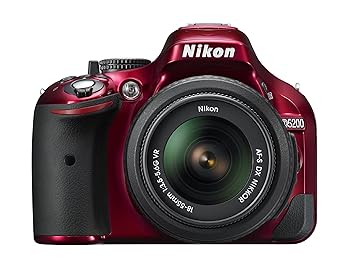 【中古】Nikon デジタル一眼レフカメラ D5200 レンズキット AF-S DX NIKKOR 18-55mm f/3.5-5.6G VR付属保証なし レッド D5200LKRD【メーカー名】【メーカー型番】【ブランド名】Nikon デ...