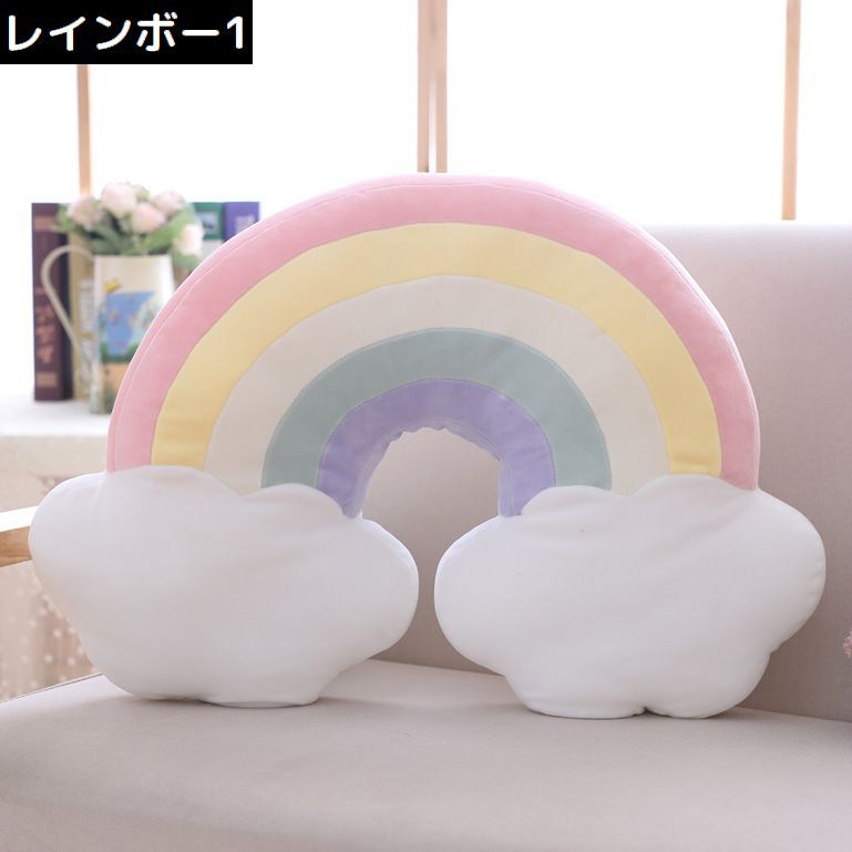 ベッドやソファーでのお昼寝や、お部屋飾りに♪ 可愛いデザインのフワフワもこもこクッションです。 リビング・寝室・子供部屋などのインテリアにも☆ ちょっとしたプレゼントやギフトなどにもオススメ◎ 【対象年齢：6歳以上】 ※その他のデザインも販...