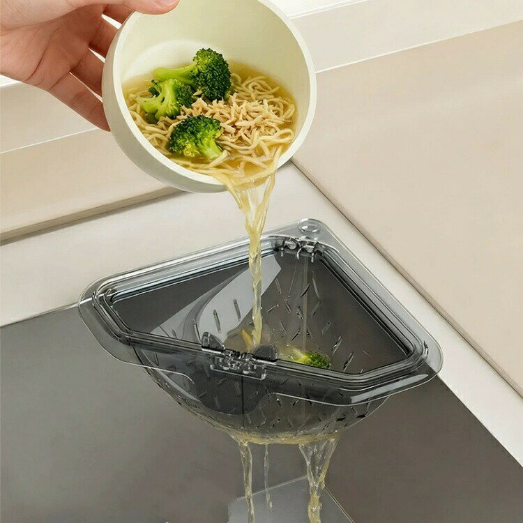 水切りトレー 三角コーナー 水切り シンク キッチン用品 キッチン雑貨 ゴミ箱 ごみ箱シルバー水切りトレー 三角コーナー 水切り シンク キッチン用品 キッチン雑貨 ゴミ箱 ごみ箱シルバー水切りトレー 2個セット 三角コーナー キッチン用品...