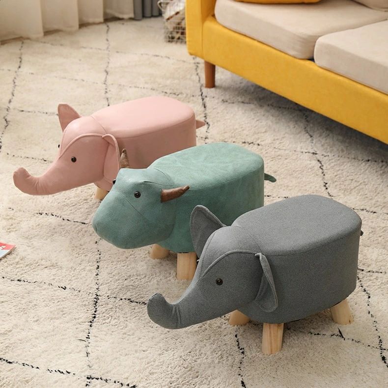 かわいい動物のスツールです。 踏み台として◎お子様のミニ椅子として◎ フットチェアや、オットマン、サイドテーブルとしても◎ インテリアとして置いておくだけでもお部屋が華やぎますね♪ 耐荷重が約80kgで大人の方までお使いいただけます。 【サ...