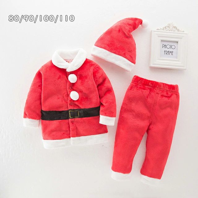 ITEMINFORMATION 商品内容 ベビー服 カバーオール コスチューム クリスマス 衣装 プレゼント用 サンタ 衣装 コスプレ ベビー コスプレ 仮装　Christmas 生地 ポリエステル80% 表記サイズ サイズ 80# 着丈3...