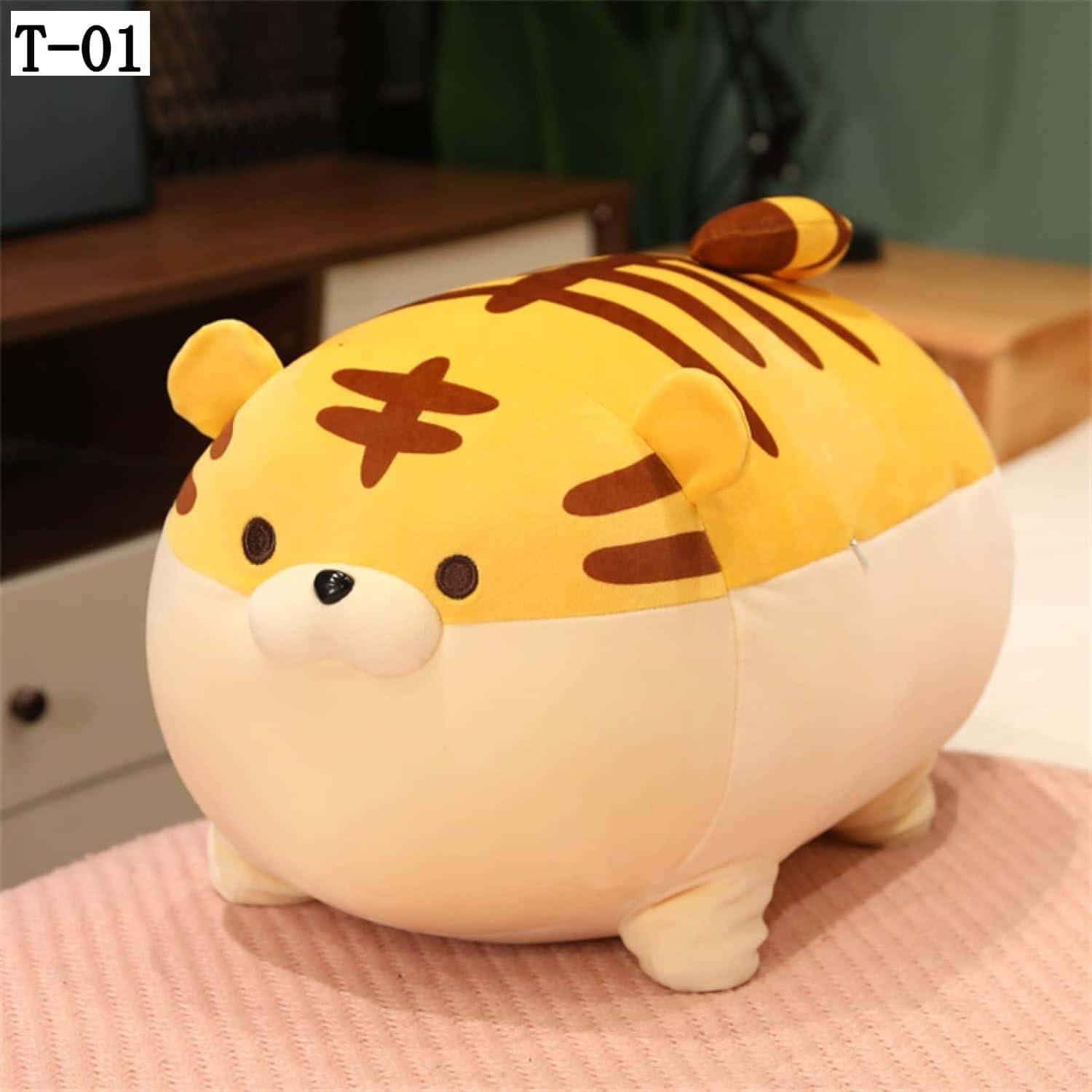 - カラー: T-01, T-02- サイズ: 40cm, 50cm- 表地: ポリエステル- 中材: PP綿- 物理的誤差: サイズの手動測定は13cmの誤差をカバー- 素材: 柔らかいポリエステル使用で、肌触りが柔らかく快適- デザイン...