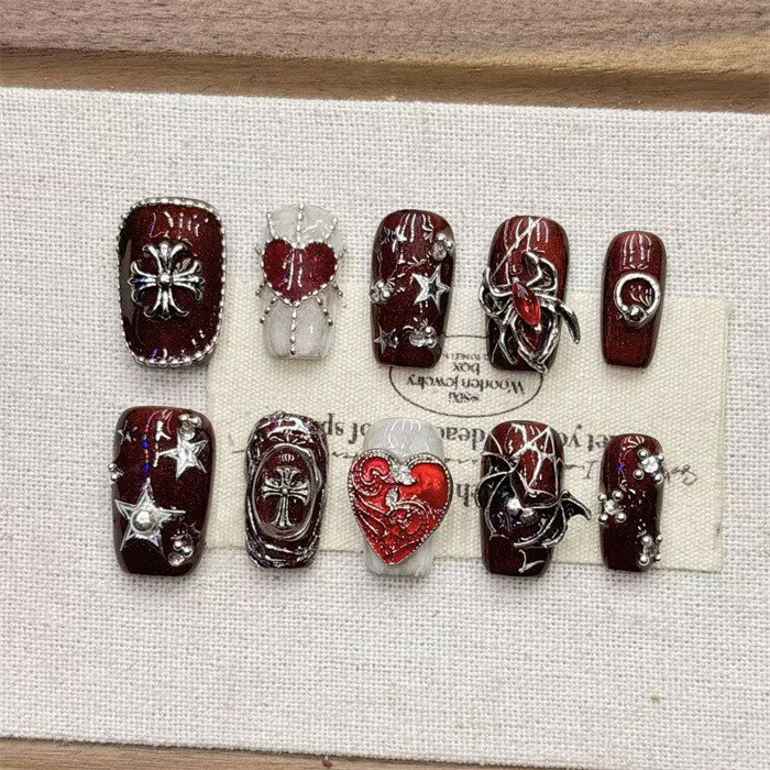 類似商品はこちら ＊.*꙳ネイルチップ ハンド用 10枚入り ブラック 1,660円ネイルチップ 地雷系 量産型 ブラック 黒 ロ1,660円ネイルチップ 10枚セット アンティーク風 ブ1,980円ネイルチップ ロング スモ...