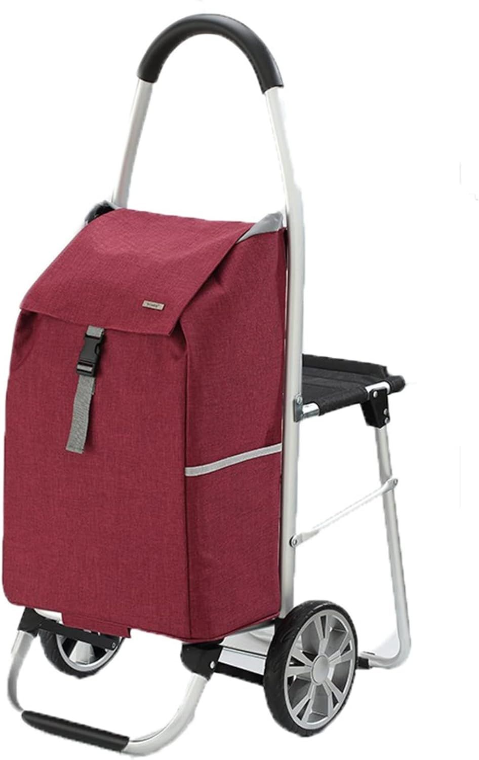 　　　 ◆◇◆売れている秘密◆◇◆ 【製品サイズ】(約)サイズ：車のサイズ: 100cm*60cm*32cm。バッグのサイズ: 55cm*35cm*20cm。総重量：1.8kg。バッグ重量：0.48kg。 【2輪デザイン】2輪ショッピングカ...