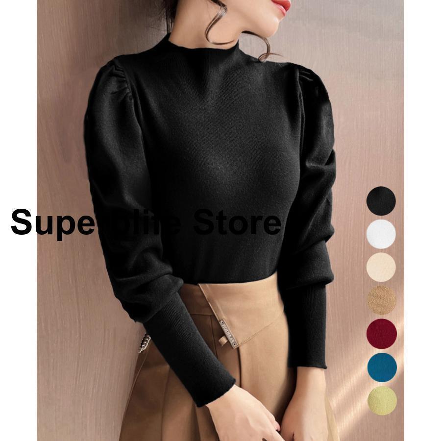 素材：ポリエステル75%+アクリル25%カラー：ブラック/ホワイト/ライトベージュ/ダークベージュ/ワインレッド/ダークブルー/マスタードサイズ：ワンサイズ着丈:約54cm 肩幅:約33cm 袖丈:約55cm ゆき:約71.5cm 身幅:約...