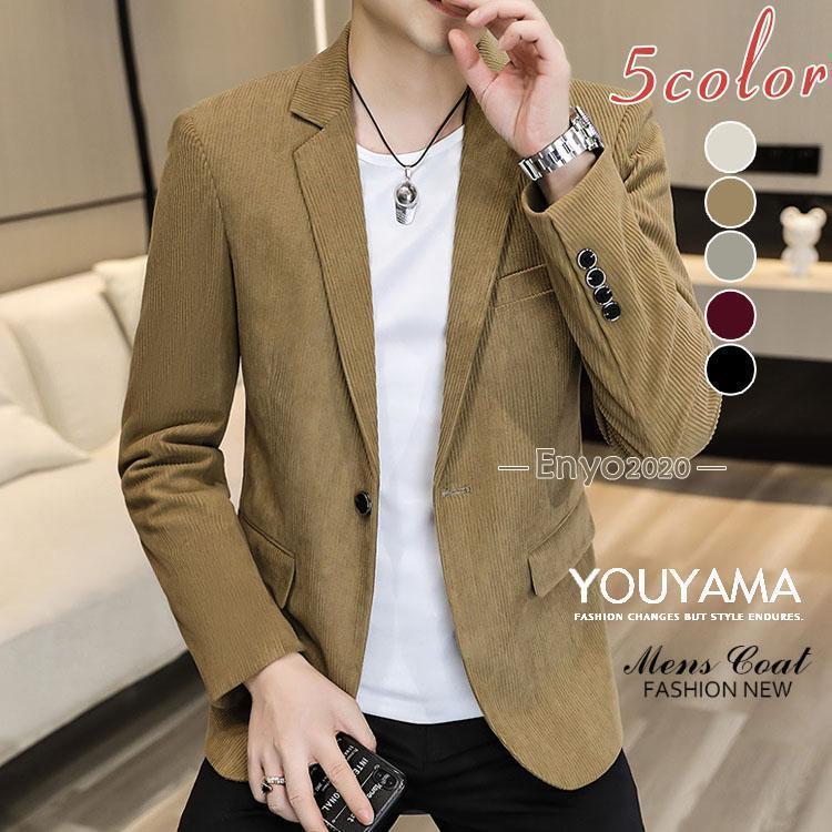 商品名テーラードジャケット メンズ ビジネススーツ 春 秋 大きいサイズ テーラード ジャケット ブレザー カジュアル ビジネス スーツ サイズ:M L XL 2XL 3XL 4XL 素材：ポリエステル カラー:ベージュ/カーキ/ブラック/...