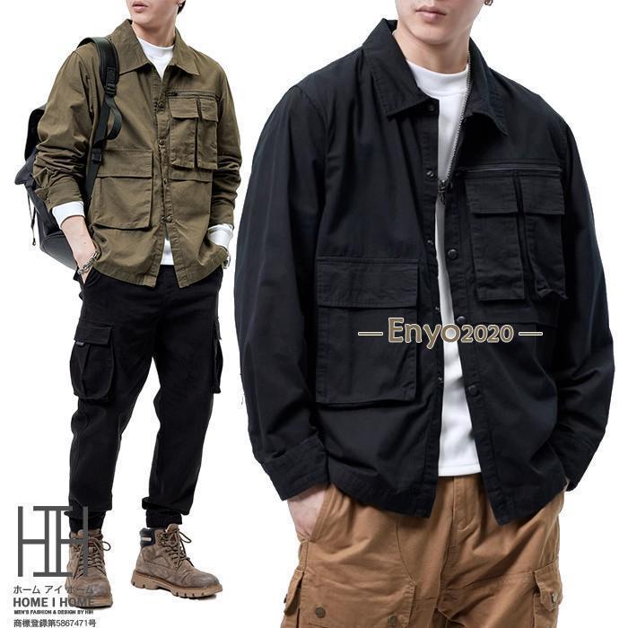 カバーオール メンズ ジャケット アメカジ おしゃれ ワーク 作業 カバーオールジャケット ワークジャケット ミリタリージャケット アウトドア アウター2510【カラー】カーキ、ブラック【素材】100％綿【関連キーワード】ジャケット メンズ...