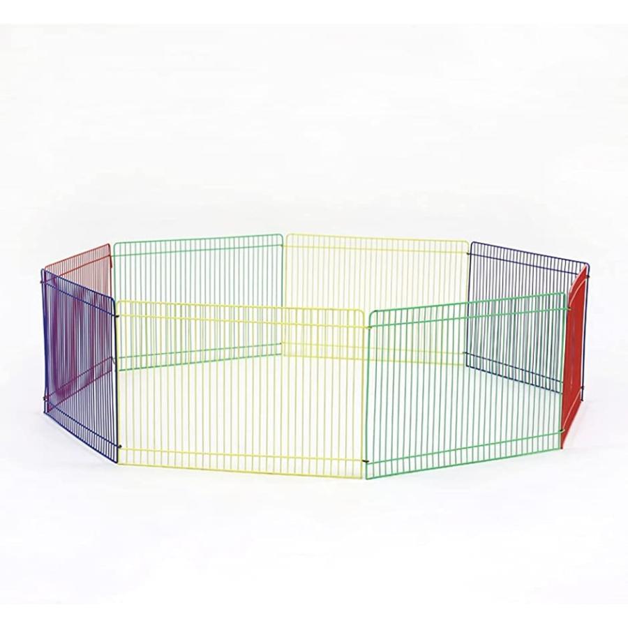 ?老犬などソファーの下に入って出られなくなったりしないようガードしたり、犬や猫などのボールやおもちゃが入らないようにガードしたりするのにおススメのペットサークルです。ウサギやモルモット、ハムスター、ハリネズミ、カメなどの小動物を遊ばせるのに...