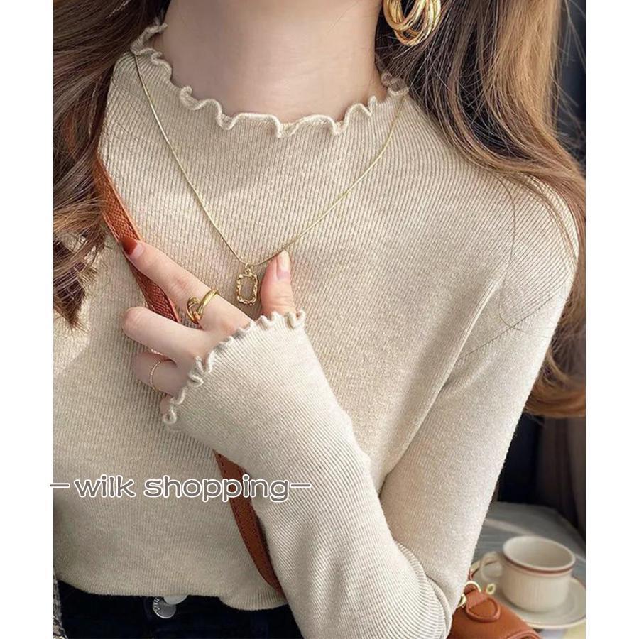 素材：ポリエステル85%+アクリル15%カラー：ブラック/ホワイト/アイボリー/ベージュ/ブラウン/カーキ/テラコッタ/オレンジサイズ：ワンサイズ着丈:約50cm 肩幅:約24cm 袖丈:約51cm ゆき:約63cm 身幅:約35cm 胸囲...