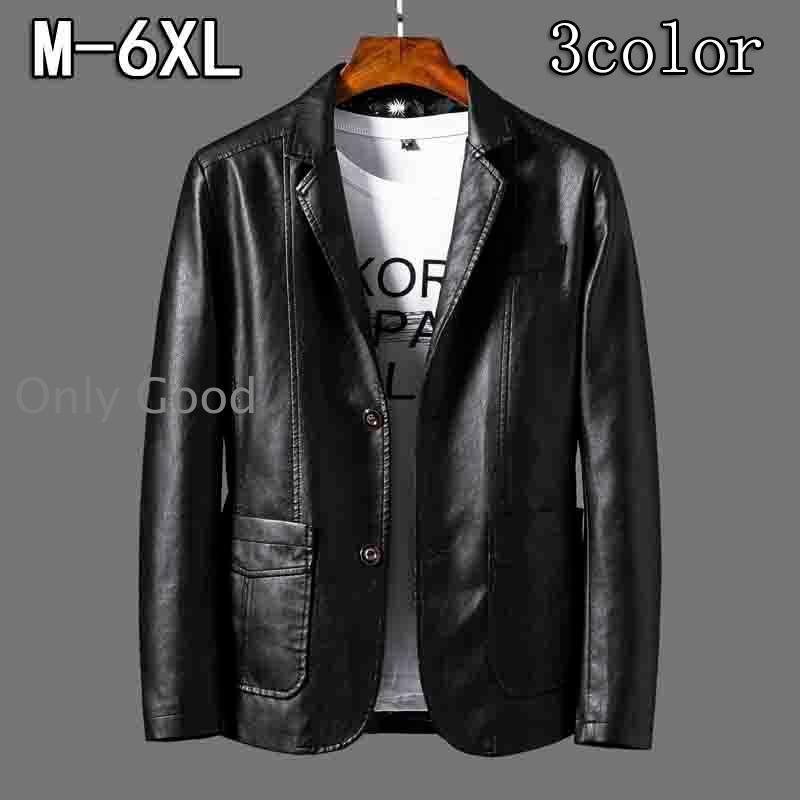 革ジャン メンズ レザージャケット テーラードジャケット 冬 大きいサイズ コーデ 革 バイクジャケット ライダースジャケット 開襟 20代　30代　40代　50代おしゃれ【上品な光沢感を持つ高級レザーを使用したテーラードレザージャケット。...