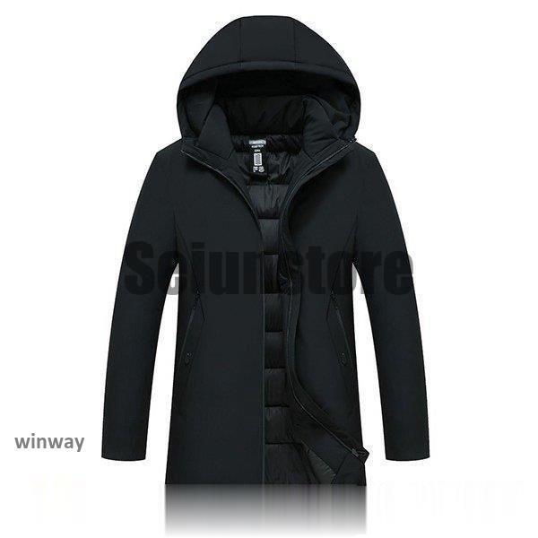 アユストア ジャケット アウター コート トップス メンズ ロング丈 厚手 軽量 無地 細身 安い 春 秋 冬 ジャンパー スプリングジャケット マウンテンパーカー ブルゾンジャケット ライトアウター ジップアップ メンズファッション 大き...