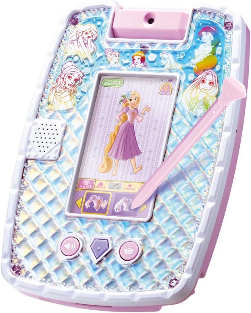 ディズニー プリンセス キラキラタブレット 知育玩具 子供用 学習タブレット おもちゃ 女の子 プレゼント タカラトミー商品説明■　商品紹介あこがれのディズニープリンセス達と遊んで学べるカメラ付きトイパッド おきがえパターンは100万通り以...