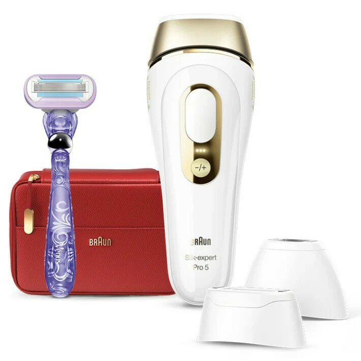 BRAUN　ブラウン PL-5268 家庭用 光美容器BRAUN　ブラウン PL-5268 家庭用 光美容器 IPL シルクエキスパート ホワイト&ゴールド ブラウン PL5268　