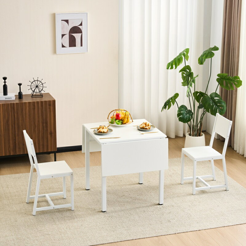 商品情報 商品名 ダイニングテーブル3点セット（テーブル＋チェア2脚） 商品番号 djyc-table-032 生産国 中国 組立状態 お客様組立商品（組立説明書を同梱発送いたします） 運搬&組立人数：1~2人 素材 天板：化粧板 脚：スチ...