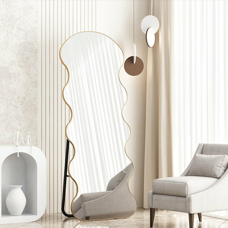 商品情報 商品名 全身鏡 商品番号 same-cyj-007 生産国 中国 組立状態 完成品 素材 フレーム：アルミ合金 スタンド：アルミ合金 ミラー：無鉛ミラー サイズ(約) 商品サイズ： ・幅40x奥行5x高さ150cm/梱包サイズ：幅...