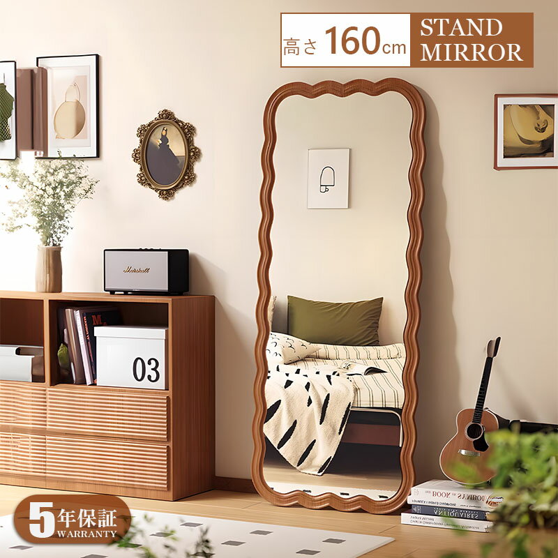 商品情報 商品名 全身鏡 商品番号 same-cyj-019 生産国 中国 組立状態 完成品 素材 フレーム：ポリスチレン（樹脂） スタンド：アルミ合金 ミラー：無鉛ミラー サイズ(約) 商品サイズ： ・幅60x奥行5x高さ160cm/梱包...