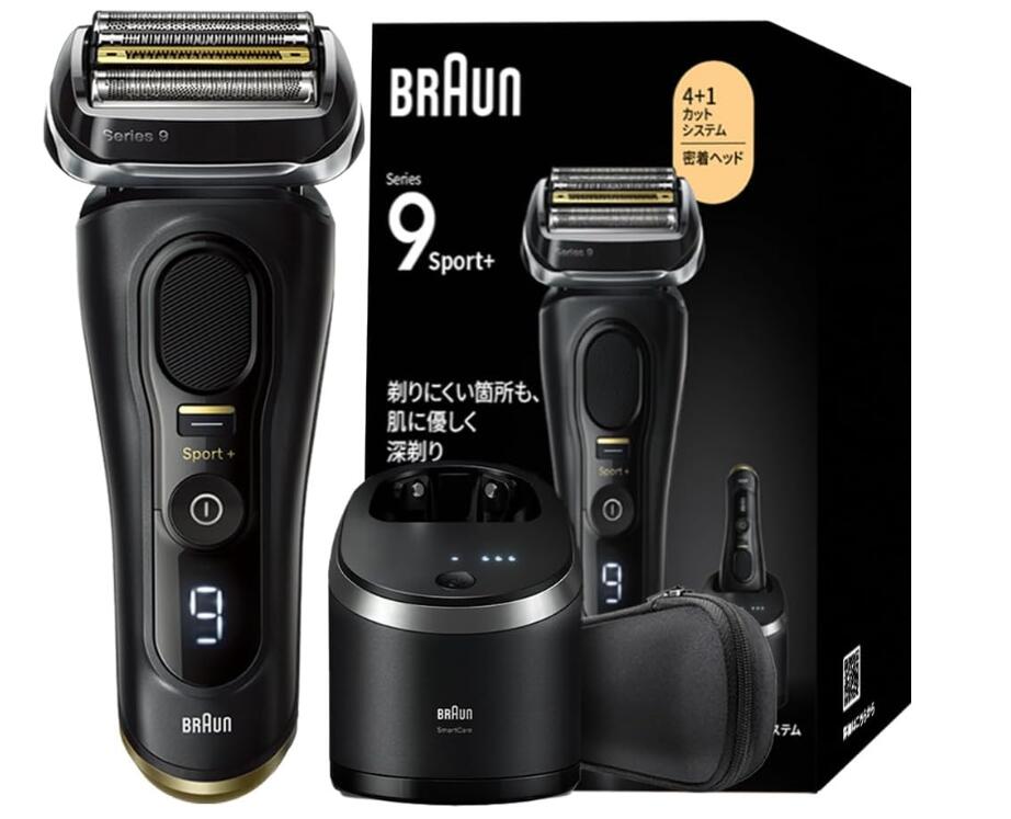 【新品】ブラウン 電気シェーバー シリーズ9 SPORT 電動 髭剃り メンズ 9360cc 【Amazon.co.jp 限定】6in1アルコール洗浄システム付 シェーバーケース付 ブラック 繫忙期を除き5営業日以内に発送致します この商品...