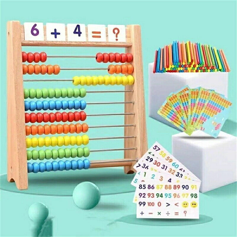 商品説明 100玉そろばん 数字カード セット 百玉そろばん 子供 そろばん サイズ 縦約24cm×横約21cm×厚さ約6.5cm 重量 483g 素材 木製、紙、スチール 【数学認識を育てる知育玩具】 10段のカラフルなそろばんボード。 ...