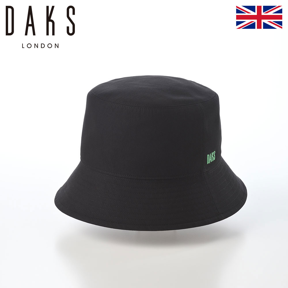 ■別のカラーはこちらベージュカーキベージュ仕様 カラー：ブラック ブランド：DAKS（ダックス）／イギリス 素材：綿69％、ナイロン31％ つばの広さ：約6〜7cm 重さ：約80g 日本製 着用シーズン：秋〜冬 ■ サイズの目安 メーカー表...