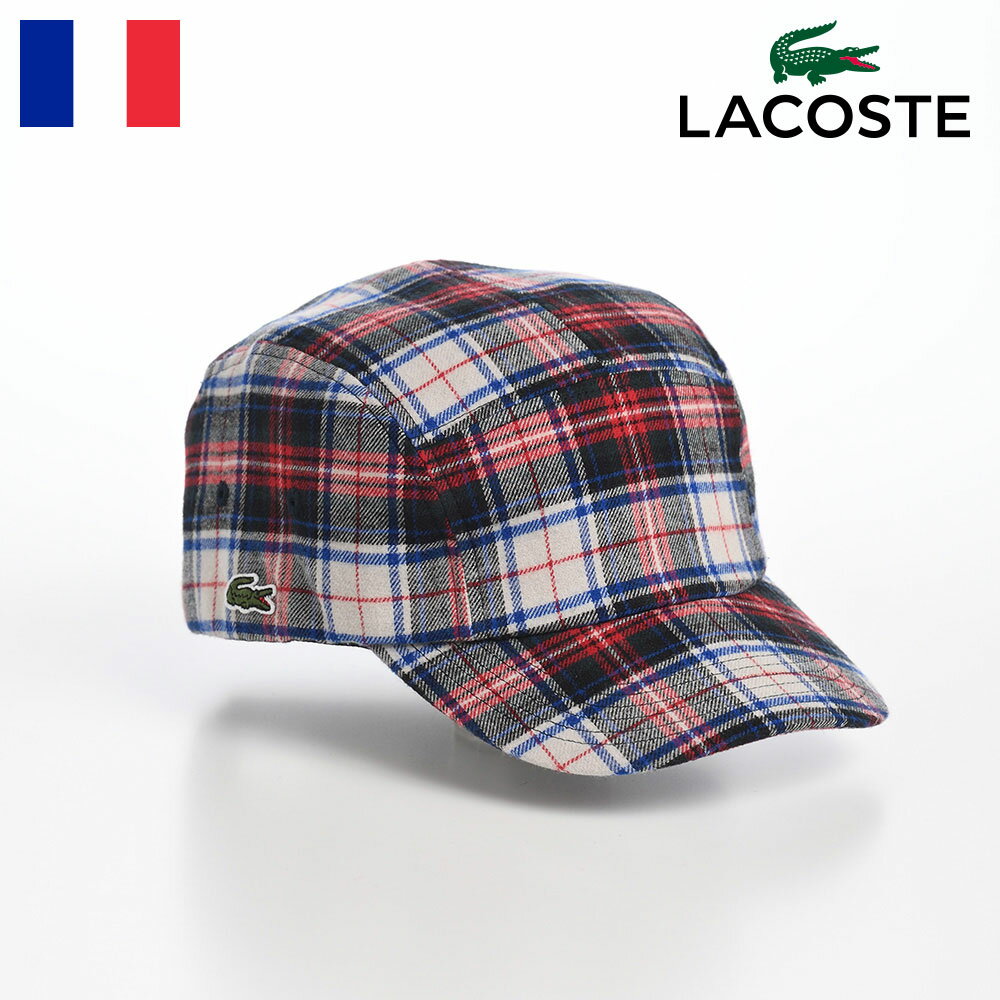 仕様 カラー：ホワイト ブランド：LACOSTE（ラコステ）／フランス 素材：綿100％ つばの広さ：約6.5cm 重さ：約60g サイズ調整箇所：後ろ 日本製 ■ サイズの目安 58cm(適応サイズ 56cm-60cm) ■ 取り扱いのご...