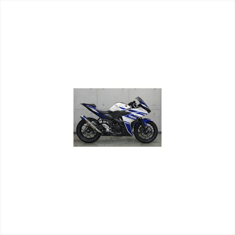 ■メーカー名：TRICK STAR(トリックスター) ■メーカー品番：RSS-203-YTGP ■JAN：4560417397255 ・適応車両：GP-LOOK YZF-R25/R3 15-17 レーシングフルエキゾーストマフラー サイレン...