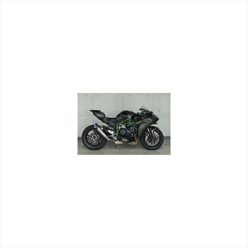 ■メーカー名：TRICK STAR(トリックスター) ■メーカー品番：JST-H01-RYT ■JAN：4560417399419 ・適応車両：Ninja H2 H2レーシングスリップオンマフラーの外観はそのままに、車検対応スリップオンマフ...