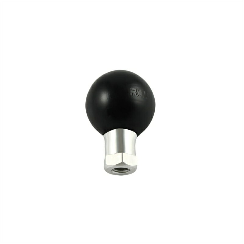 ■メーカー名：RAM MOUNT(ラムマウント) ■メーカー品番：RAM-B-273-M6U ■JAN：4549950914761 ・適応車両：RAM-B-273-M6U カラー：ブラック サイズ：1インチボール 重量[グラム]：32g 材...