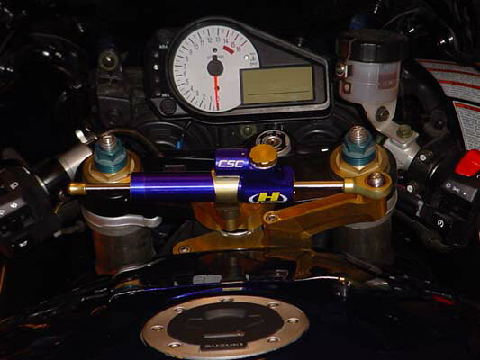 【HYPERPRO】ハイパープロ CNCステダンステーSET 75mm GLD GSX-R600 01-03 GSX-R750 00-03 ［トップ］■カタログ品番：P006-3990■メーカー品番：22115014■JAN：4538792...